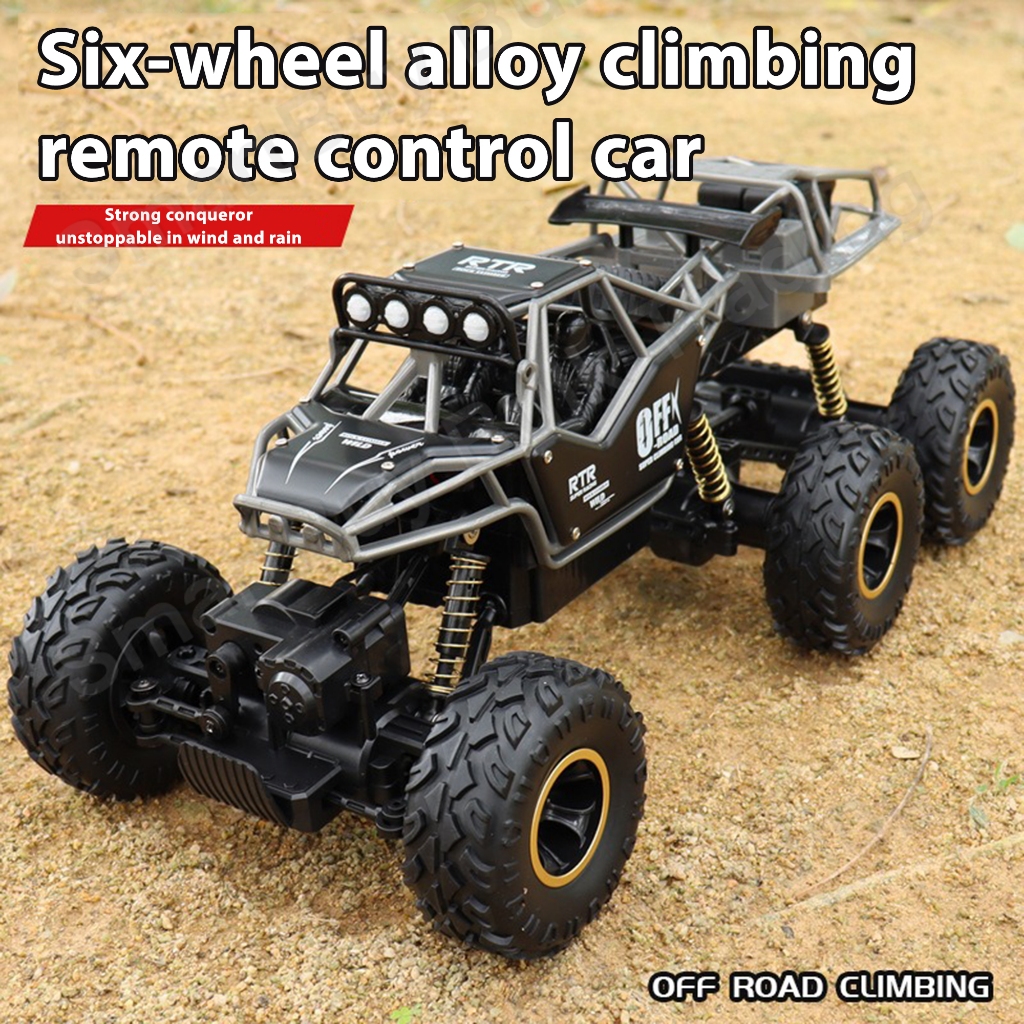 SmartBuy Six-Wheel Off-Road Climbing Remote Control Car Alloy 1:12 ...