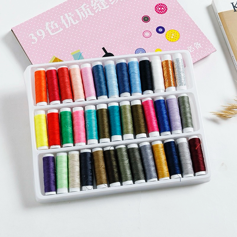 39 Color Handmade Sewing Thread / DIY Hand Sewing Thread | Shopee Malaysia