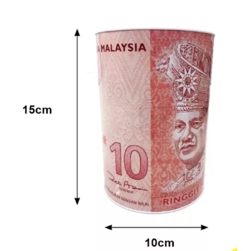 Tabung Duit Syiling/tabung Duit Kertas/tabung Duit Coin Bank | Shopee ...
