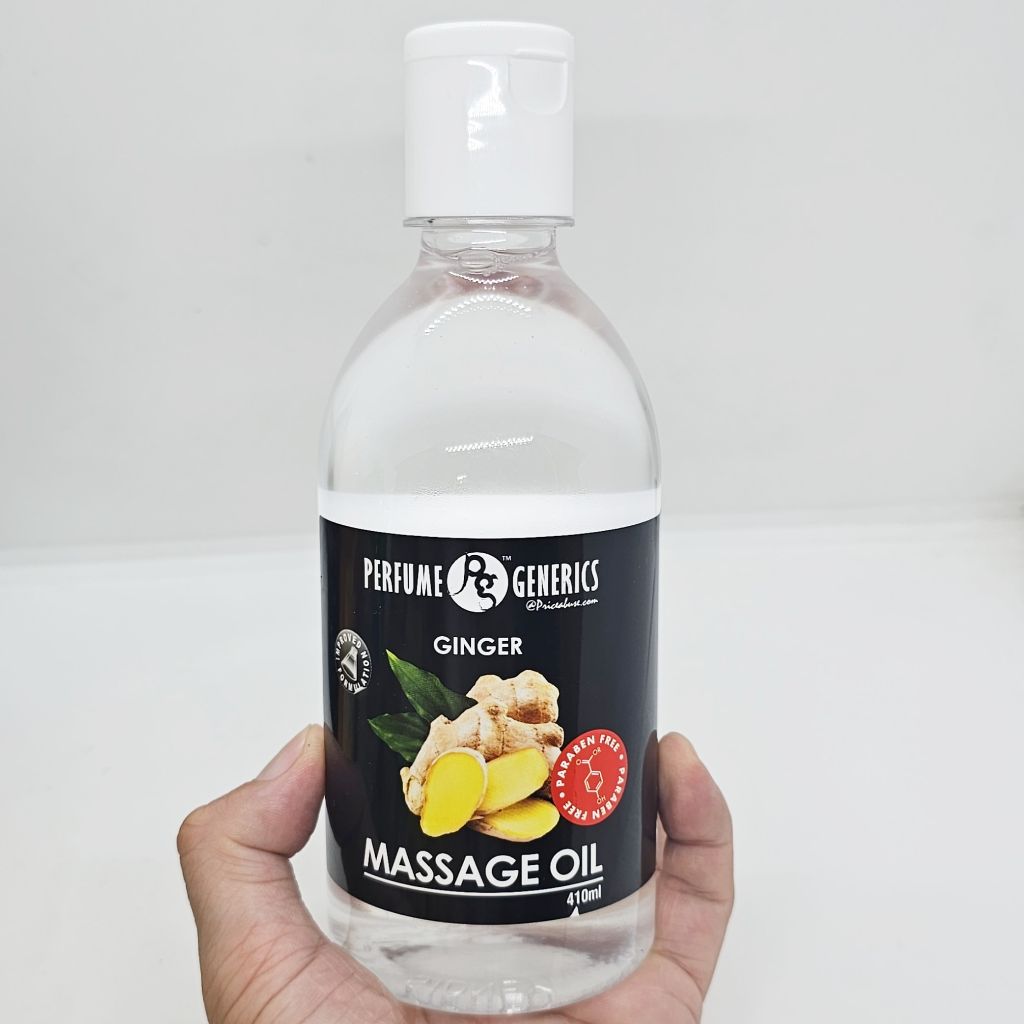 PG Perfume Generics Ginger Massage Oil (410ml / Halal) Minyak Urut ...