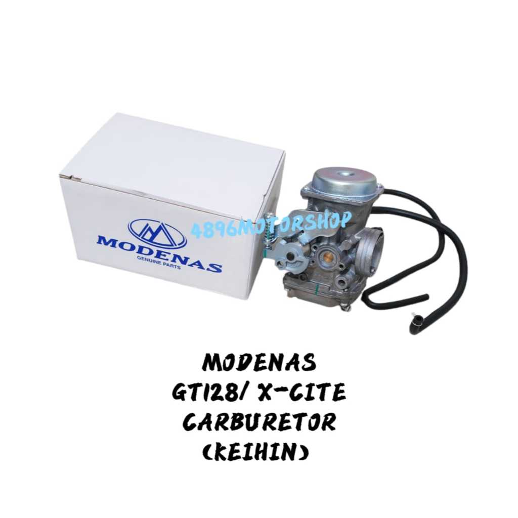 MODENAS GT128 GT 128 X-CITE 130 CARBURETOR ASSY / CARB / KARBURATOR ...