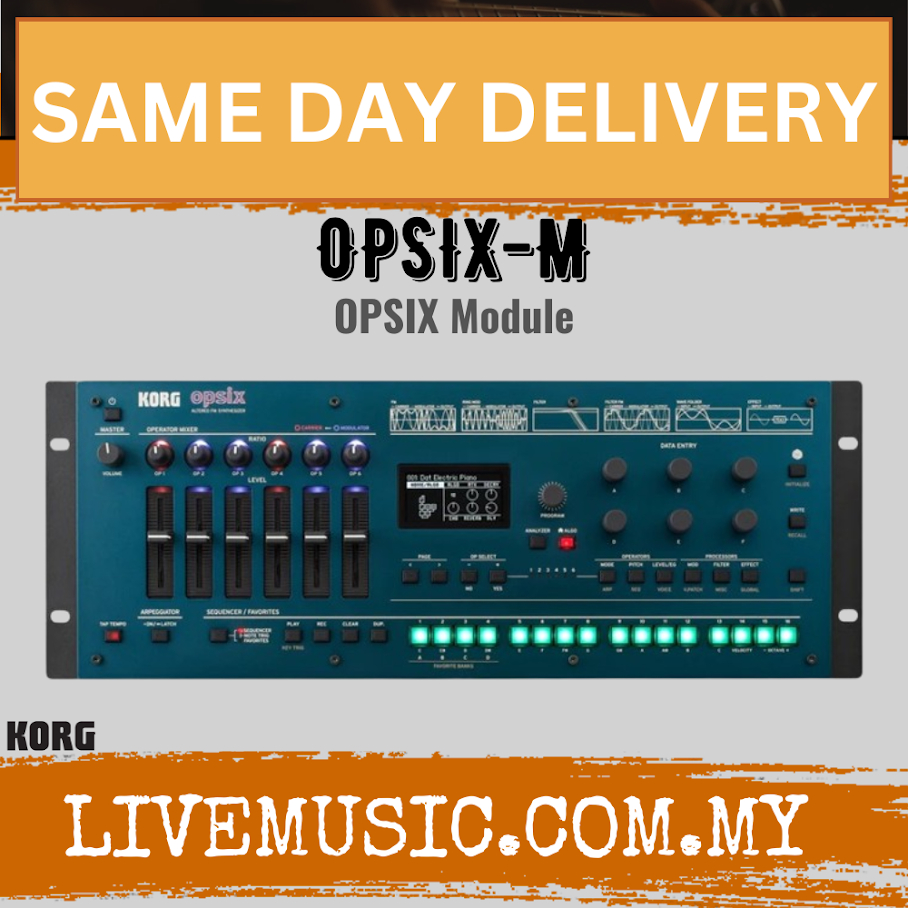 Korg Opsix Module Altered FM Synthesizer ( OPSIX-M / OPSIX M / OPSIXM ) | Shopee Malaysia