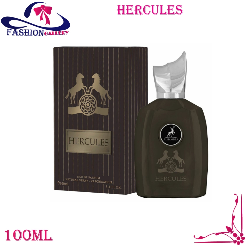 HERCULES 100ML BY MAISON ALHAMBRA EDP PERFUME SPRAY 100% ORIGINAL ...