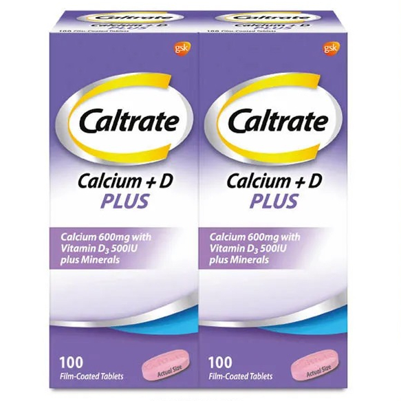 Caltrate Calcium+D Plus 2x100's (Exp: DEC 2025) | Shopee Malaysia