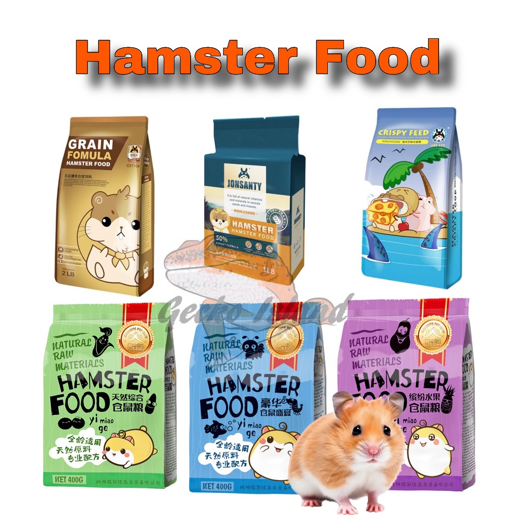 High Protein Hamster Food High Fiber Multi Grain hamster food Nutrition ...