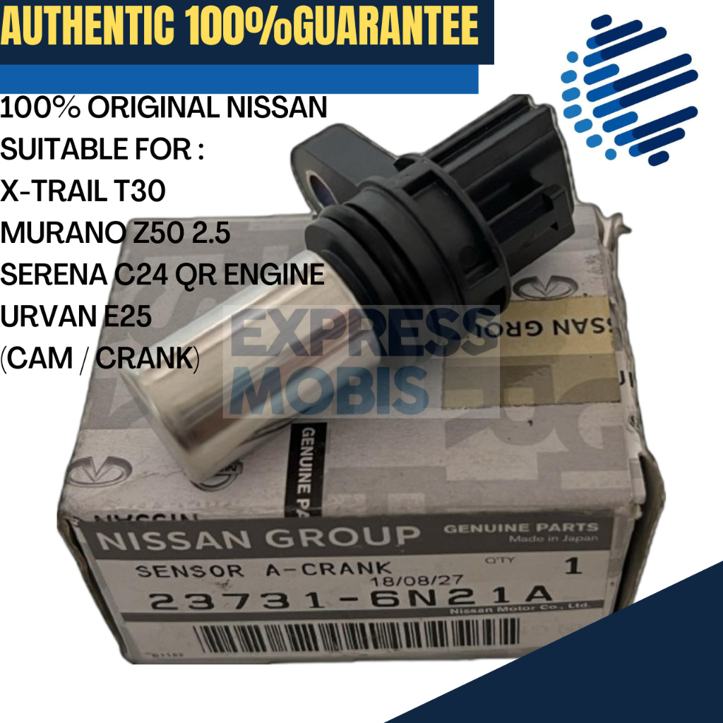 100% ORIGINAL NISSAN CAM / CRANK SHAFT SENSOR 23731-6N21A X-TRAIL T30 ...