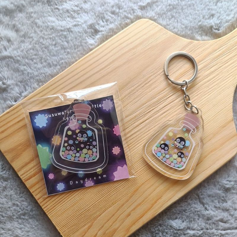 Soot Susuwatari Keychain Ghibli Siprited Away | Shopee Malaysia