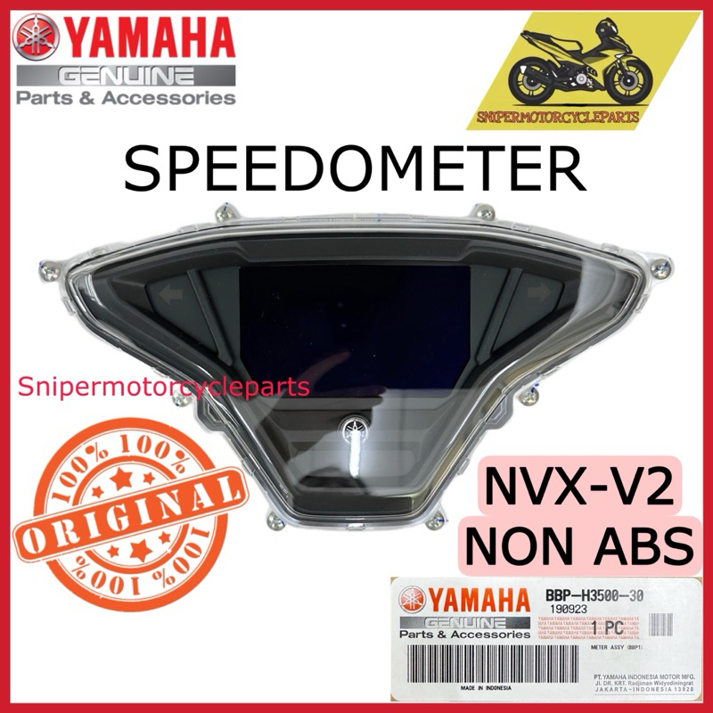 [100% ORI] NVX [ V2 NON ABS ] DIGITAL SPEEDOMETER METER ASSY BBP-H3500 ...