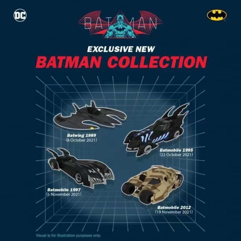 Batman X Caltex 2021 Batmobile Collection Box | Shopee Malaysia