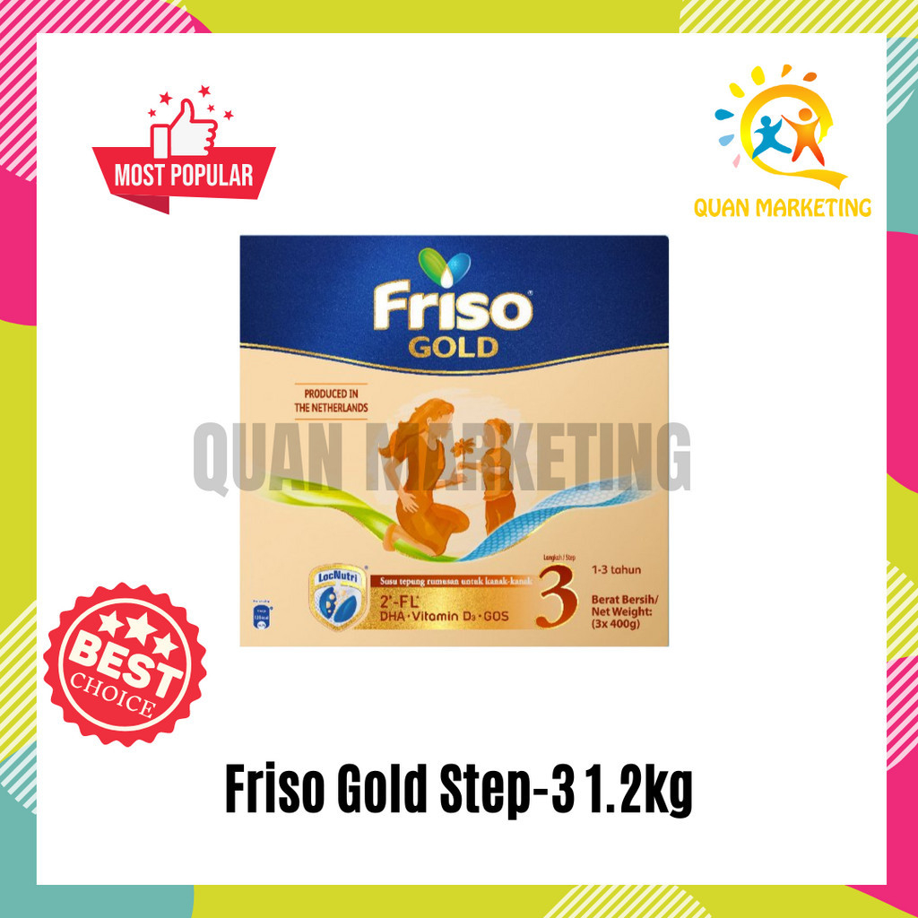 FRISO Gold Step-3 1.2KG EXP 08/2025 | Shopee Malaysia