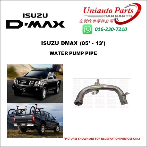 ISUZU DMAX (05' - 13') WATER PUMP PIPE | Shopee Malaysia
