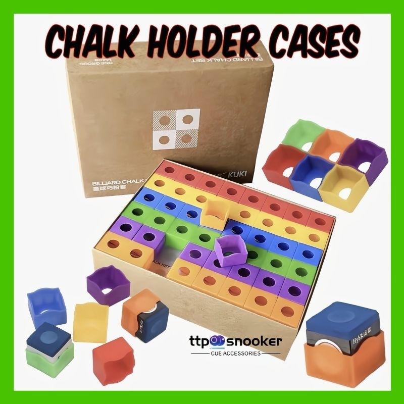 Snooker protective cover plastic rub chalk clamps square (1pcs ...