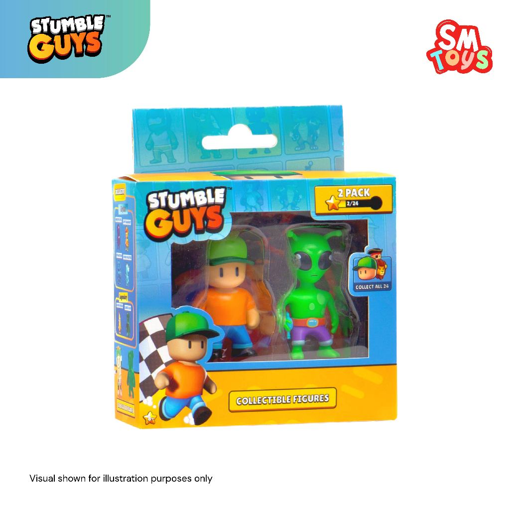 Stumble Guys Collectible Figures Window Box (2 Packs) | Shopee Malaysia