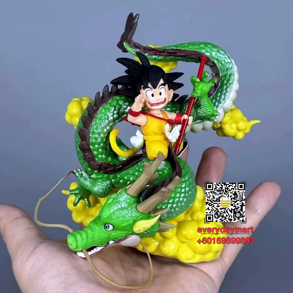 DRAGON BALL🔥13cm SHENRON MINI GOKU🔥ACTION FIGURE TOYS STATUES💥七龙珠童年悟空神龙 ...