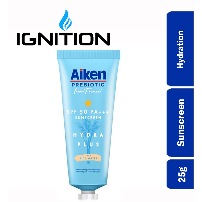 Aiken Prebiotic Sunscreen SPF50 PA+++ 25g | Shopee Malaysia