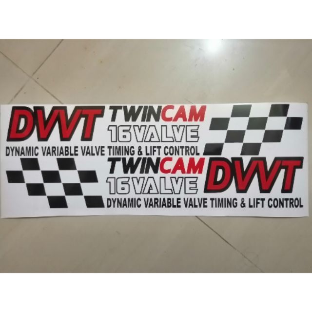 Sticker dvvt perodua alza & myvi & toyota | Shopee Malaysia