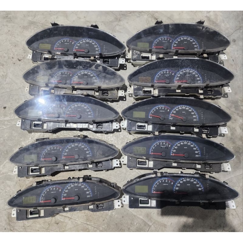 [USED JAPAN HALFCUT] METER AUTO TOYOTA VIOS NCP93 DUGONG | Shopee Malaysia