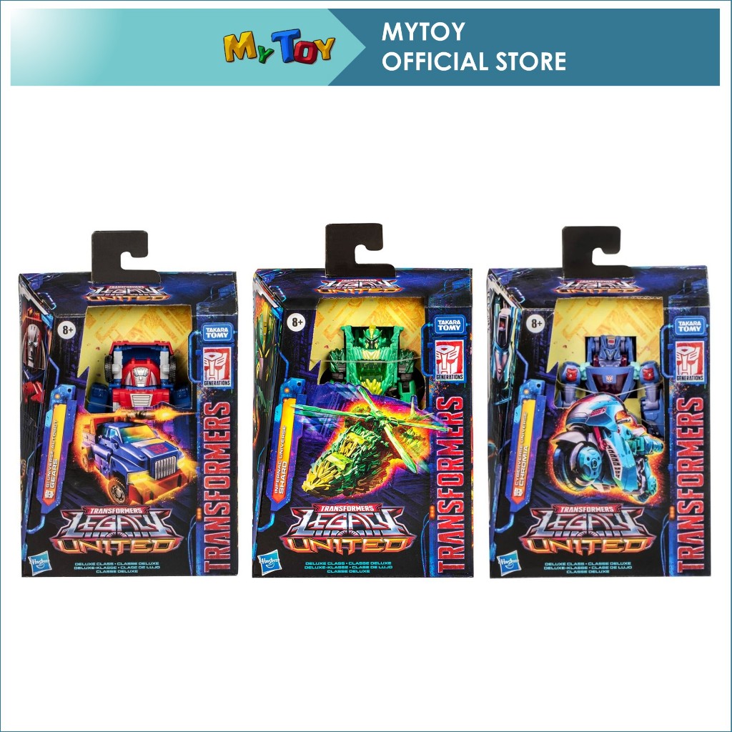 Hasbro Transformers Legacy United Deluxe Animated Bumblebee, Cyberverse ...