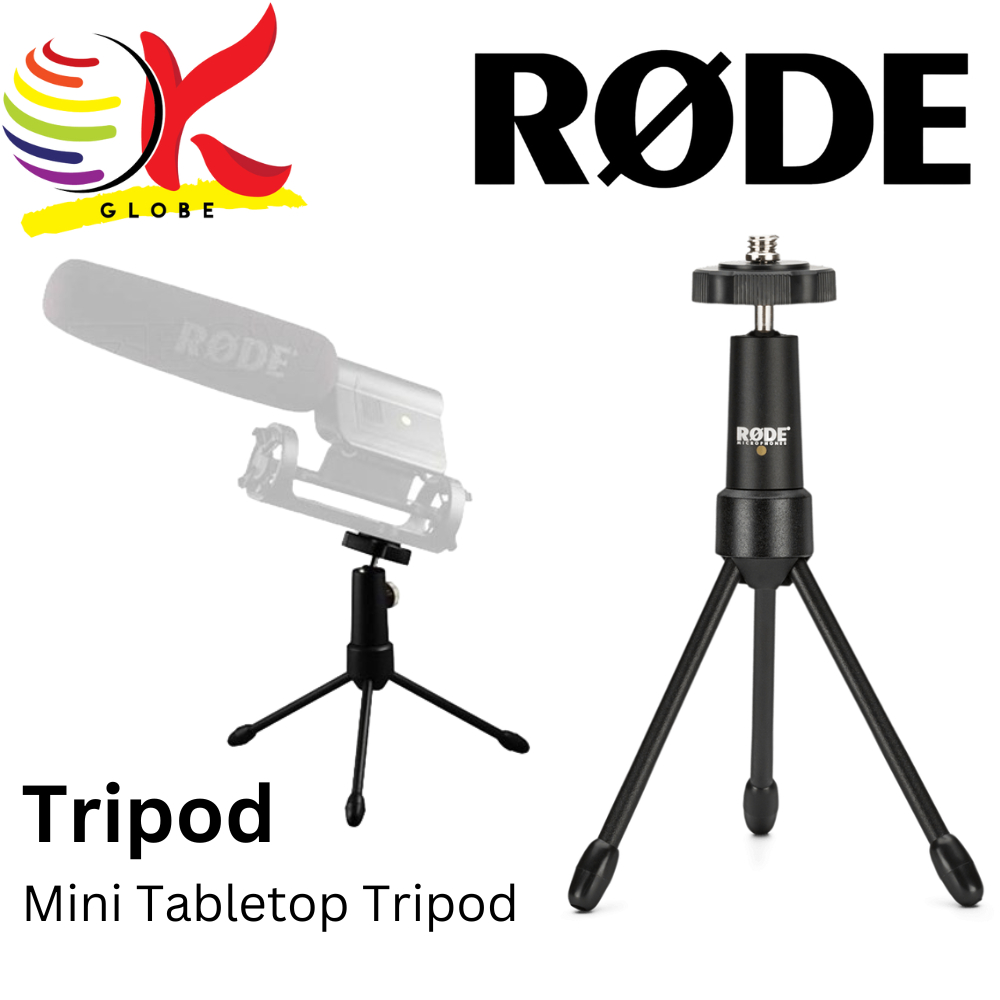 RODE TRIPOD MINI TRIPOD STAND FOR MOUNTING LIGHTWEIGHT MICROPHONES ...