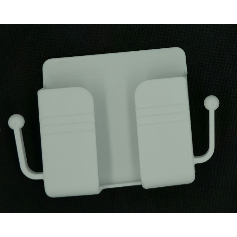 BEKAS LETAK HANDPHONE MINIMALIS PUTIH/WHITE COLOUR PHONE HOLDER ...