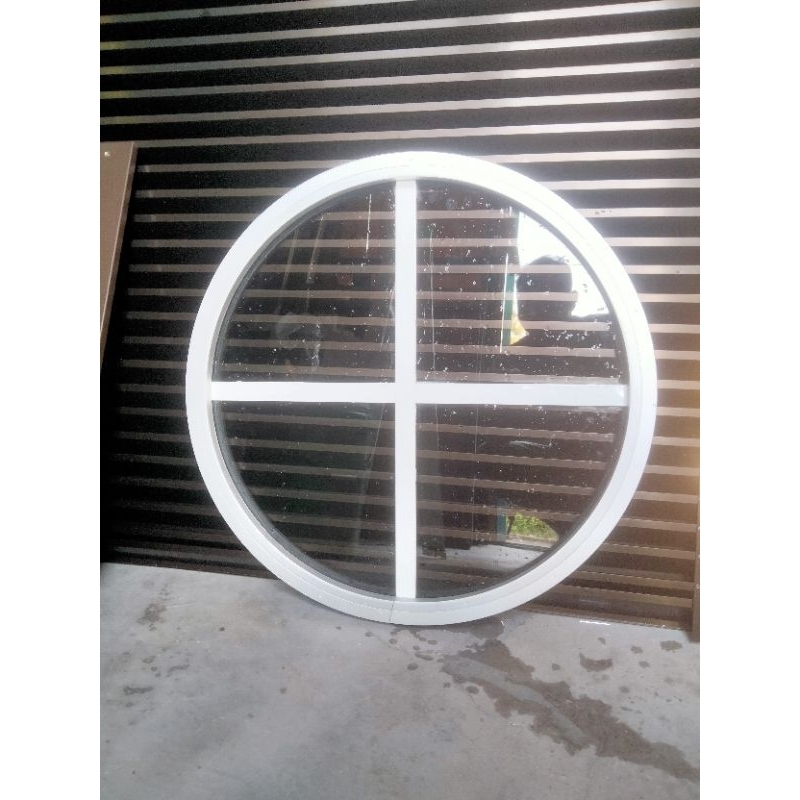 Aluminium Fixed Glass Round 2x2 | Shopee Malaysia