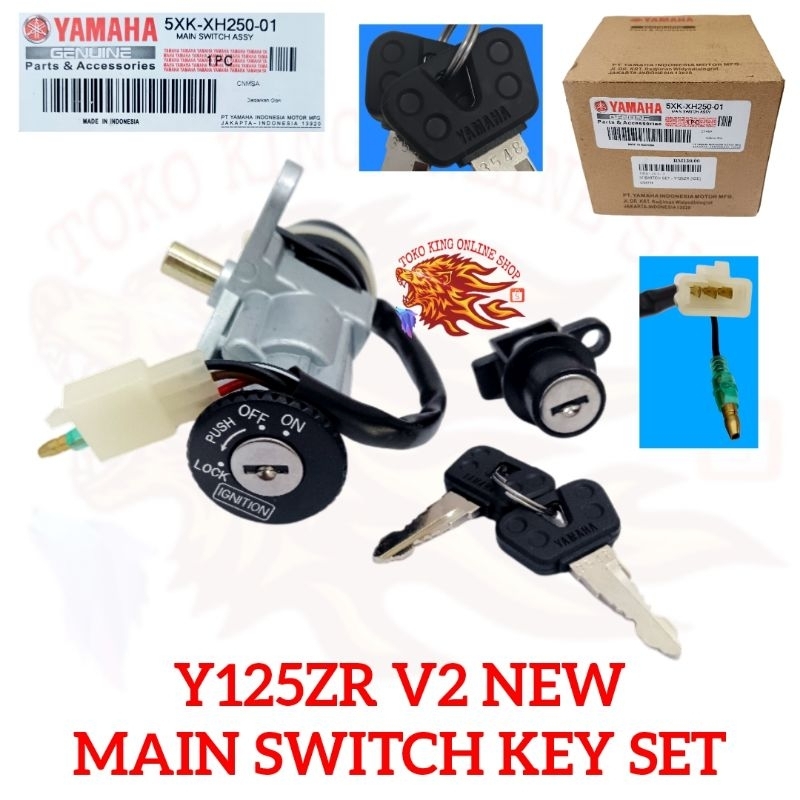 (5XK FOR Y125ZR V2) OEM YAMAHA Y125ZR 125ZR Y125 ZR NEW V2 IGNITION ...