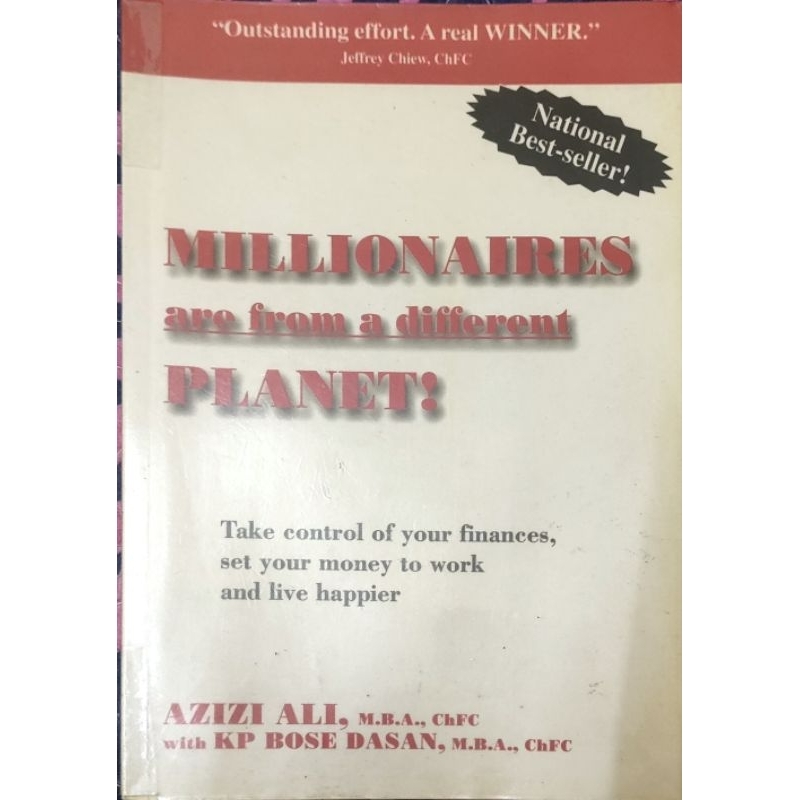 Buku Motivasi Terpakai Azizi Ali Millionaires are from a different ...