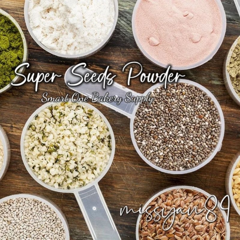 🌱 Super Seeds Plant Base Protein Powder | Flaxseed Sesame Sunflower ...