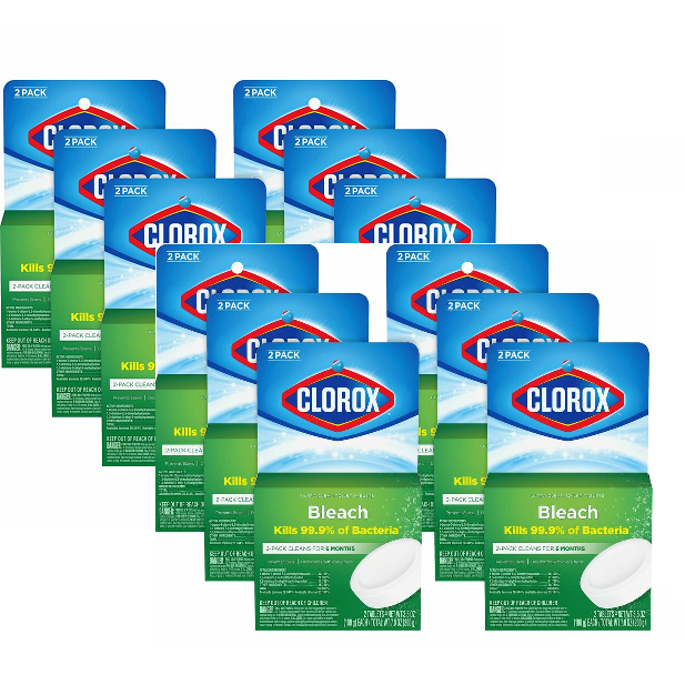 (WHOLESALES) Clorox Ultra Clean Toilet Tablets 100g x 2tablets x 12s ...