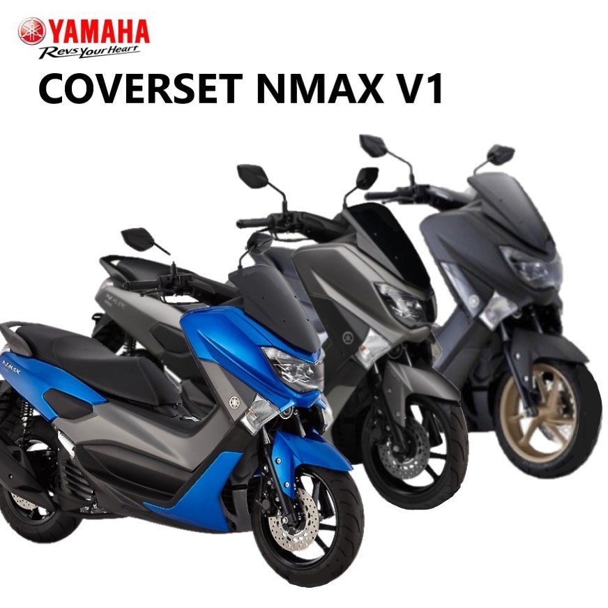 NMAX V1 BODY COVER SET NMAX 2022 NEW COVER SET 100% ORIGINAL YAMAHA ...