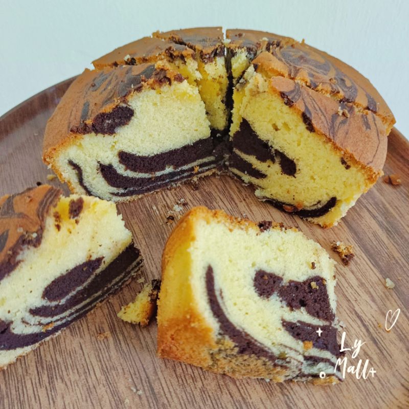『纯手工』大理石牛油蛋糕 Marble Butter Cake 700g | Shopee Malaysia
