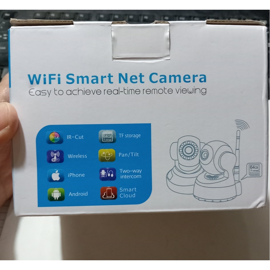 (Clear Stock Last Unit) WiFi Smart Net Camera (CCTV) | Shopee Malaysia