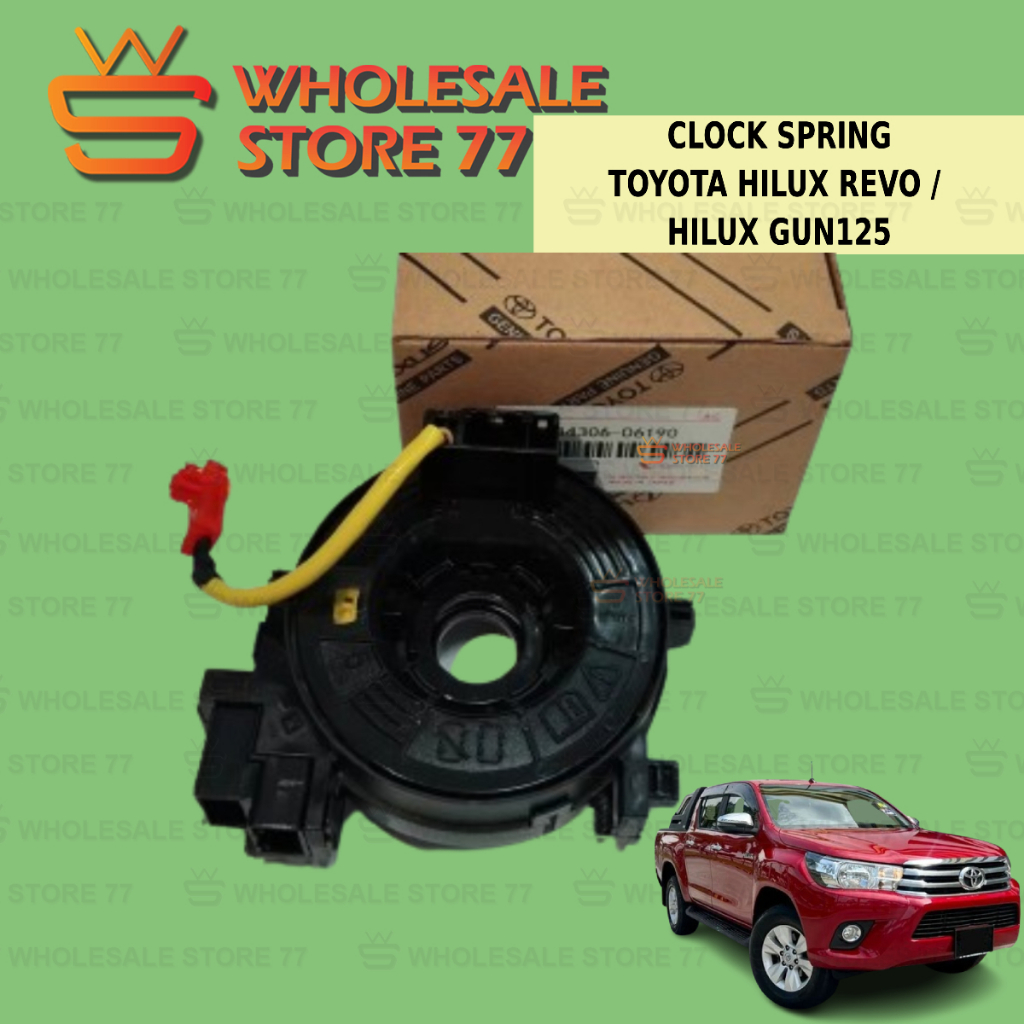 Original & Warranty | Toyota Hilux Revo / Hilux GUN125 Clock Spring Air ...