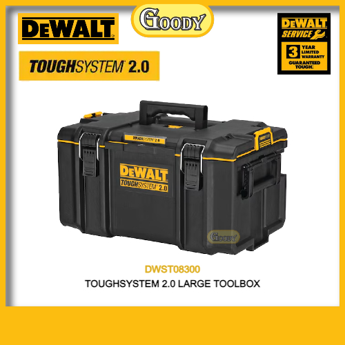 DEWALT DWST08300 Tough System 2.0 Large Toolbox / Packout | Shopee Malaysia