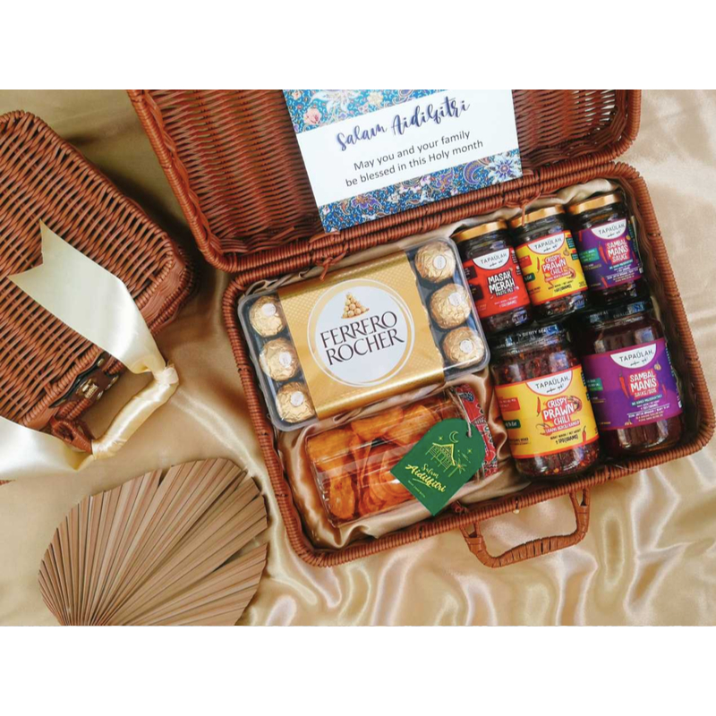 2024 Raya Gift Basket | Hamper Lebaran | Ramadan Aidilfitri Gift Basket ...