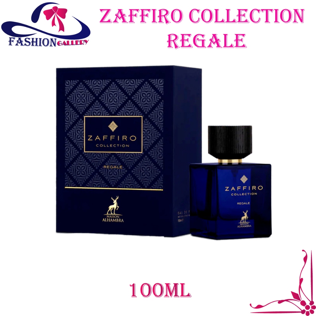 ZAFFIRO COLLECTION 100ML BY MAISON ALHAMBRA EDP PERFUME SPRAY 100% ...