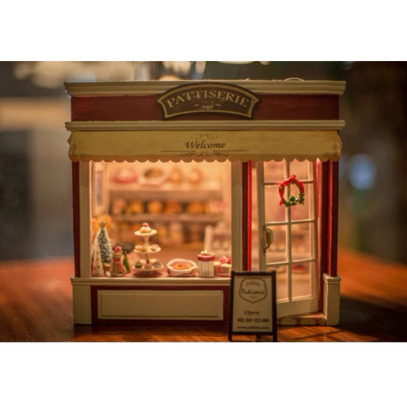 Pakitoy patisserie DIY miniature bakery Dollhouse | Shopee Malaysia