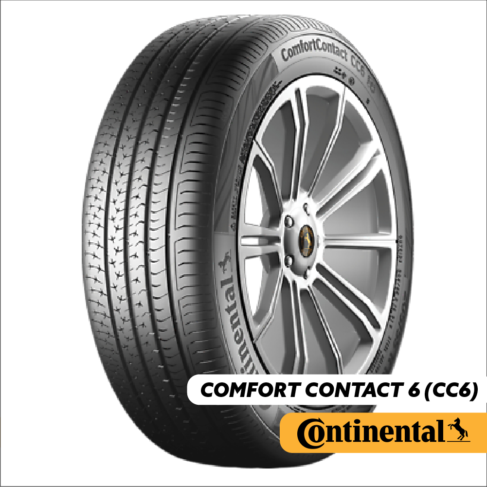 NEW TYRE CONTINENTAL COMFORTCONTACT CC7 195/55R15 TIRES TAYAR BARU RIM ...