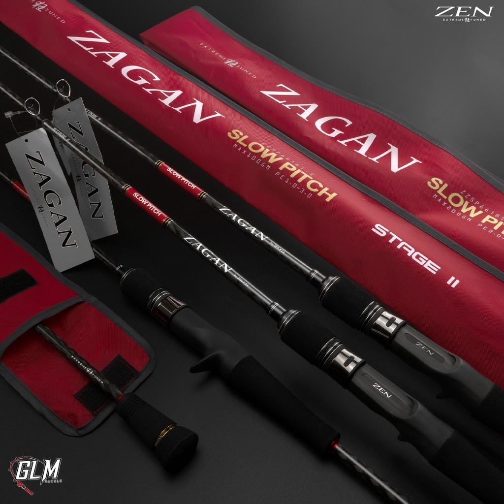 ZEN ZAGAN SLOW PITCH [Stage 2] NEW JIGGING ROD | Shopee Malaysia