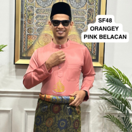 [CODE 48] BAJU MELAYU SAHAJA HELAI LELAKI DEWASA BAJU MELAYU TANPA ...