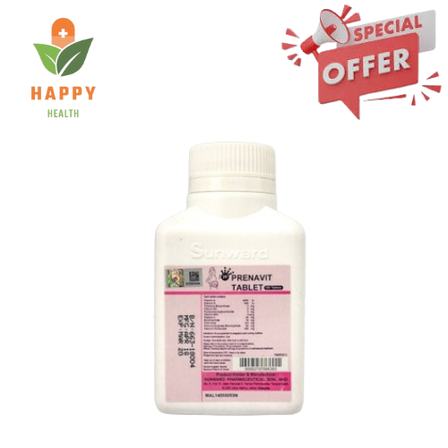 SUNWARD PRENAVIT TABLET 180'S/BOTTLE | Shopee Malaysia