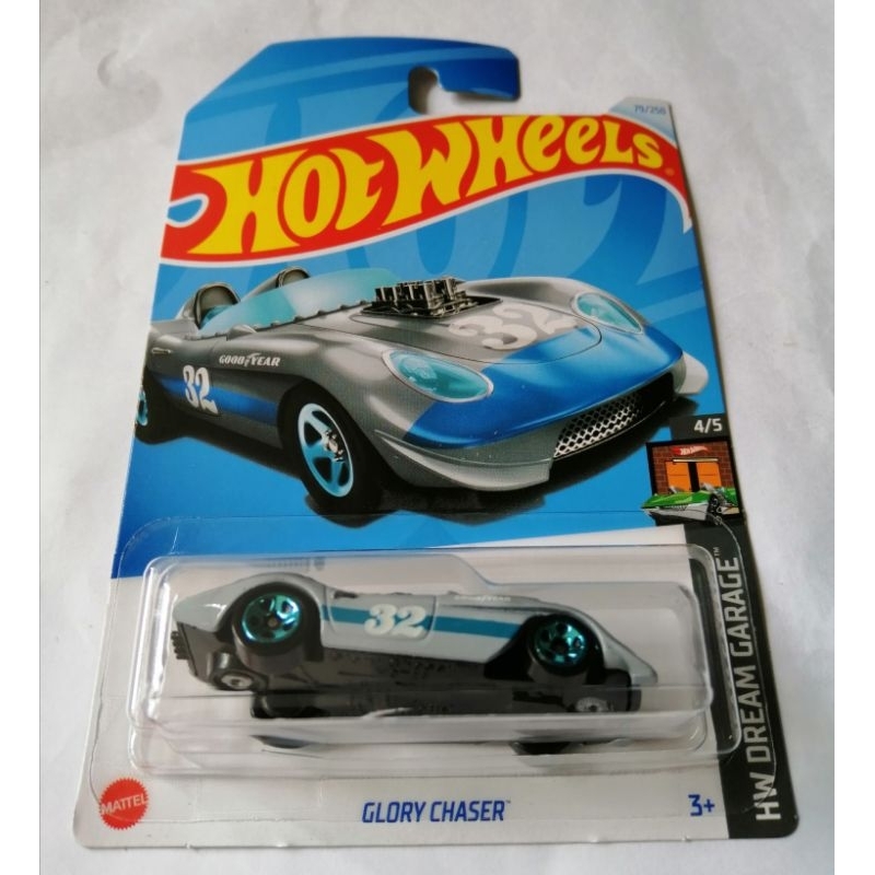 Hotwheels Glory Chaser Light Grey Case H 2024 | Shopee Malaysia