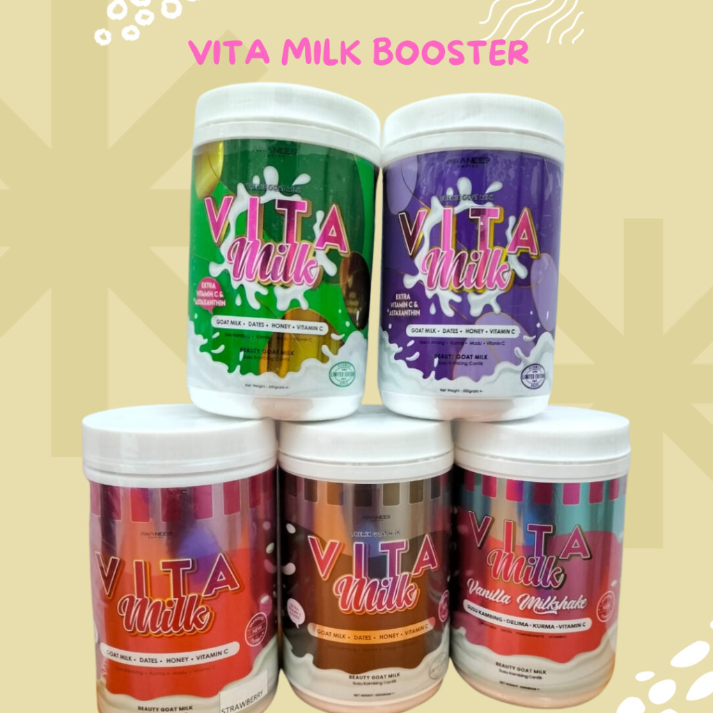 🍀VITAMILK VITA MILK BOOSTER GOAT MILK (550G) | Shopee Malaysia