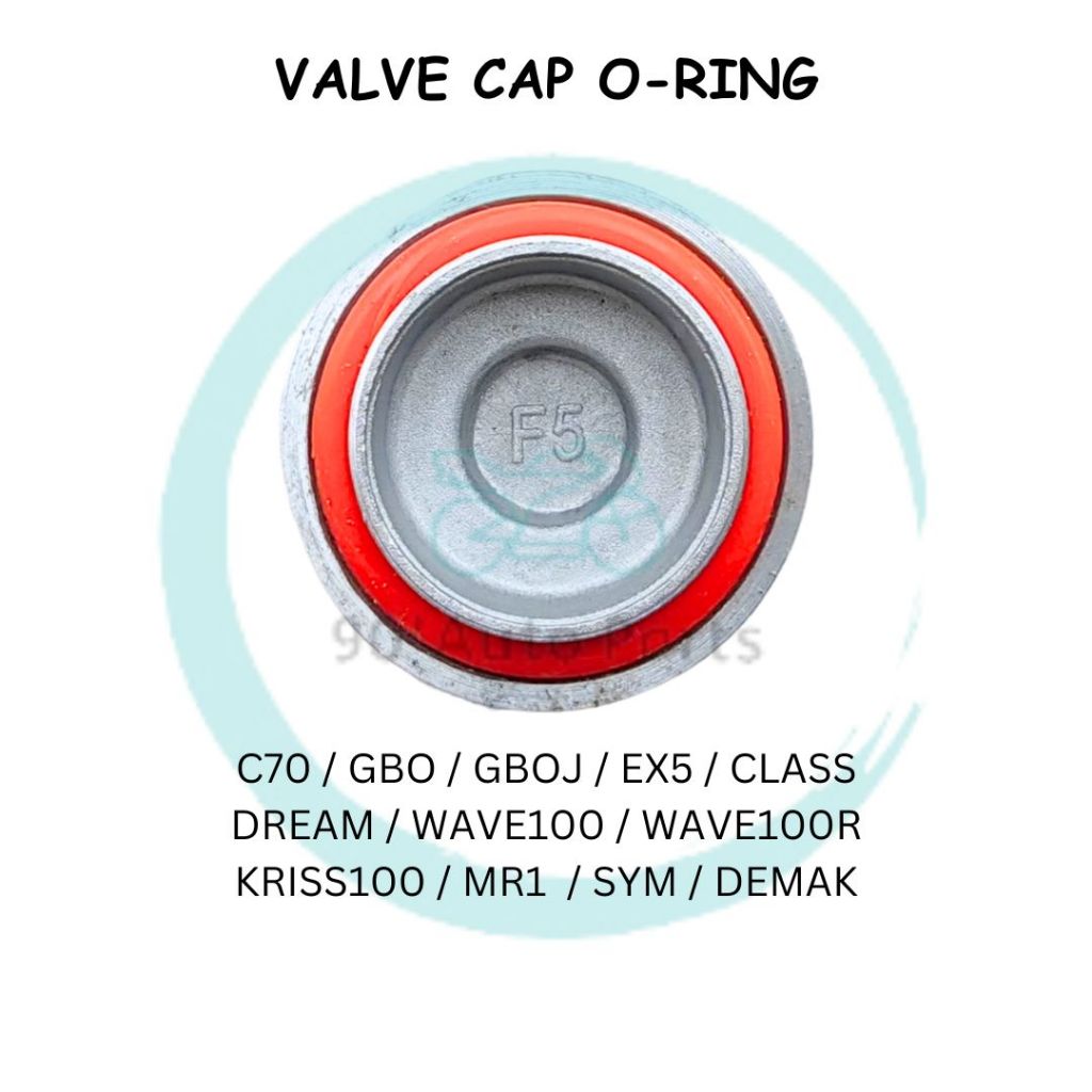 VALVE CAP O RING MOTOR HONDA C70 GBO J GBOJ EX5 DREAM EX5 CLASS WAVE ...