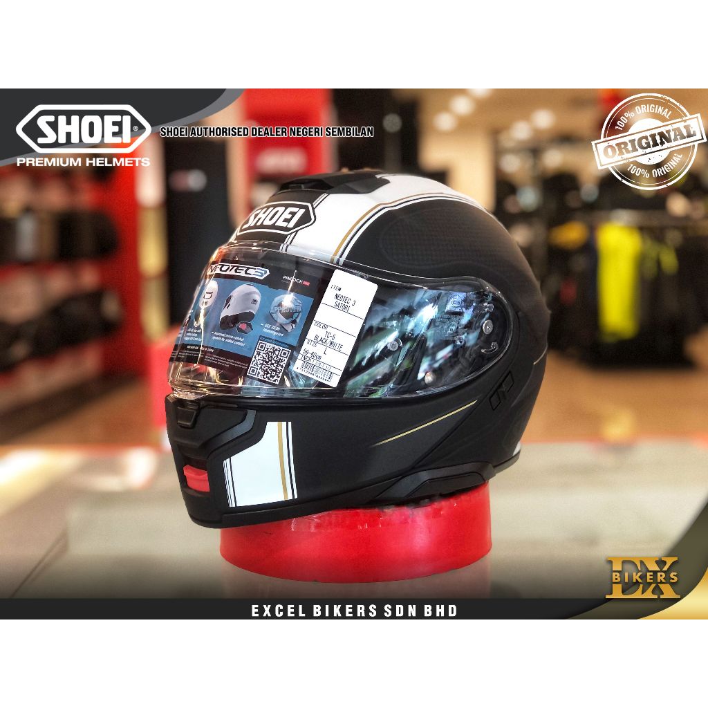 SHOEI HELMET NEOTEC 3 SATORI (TC-5) /NEOTEC /NEO TEC III /MODULAR ...