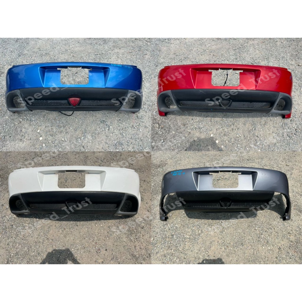 (USED) Original Rear Bumper Belakang Lip Skirt Mazda RX8 RX 8 RX-8 SE3P ...