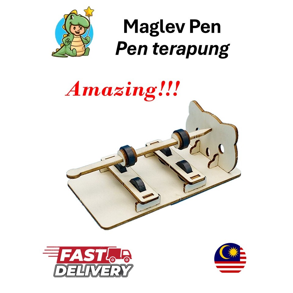 【Making Learning Fun】 Magnetic Levitation Maglev Pen 3D STEM RBT Toys ...