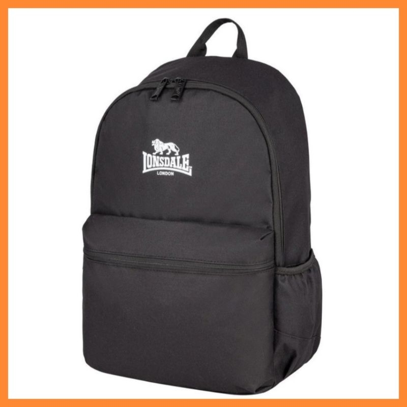 Original 💯 | Lonsdale Unisex Adults Pocket Backpack (Black/Charcoal ...
