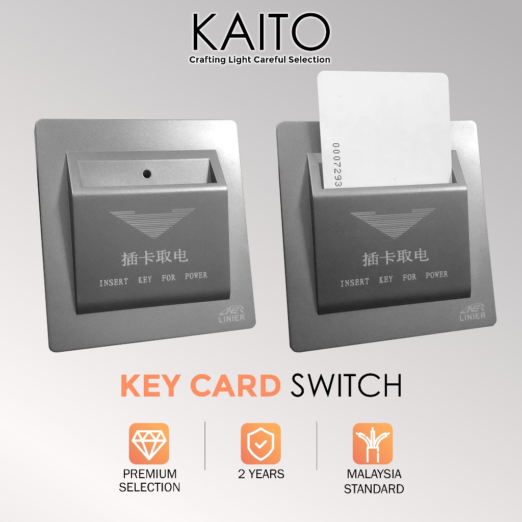 KAITO Key Card Switch Hotel Card Switch Electric Key Card Hotel Key ...