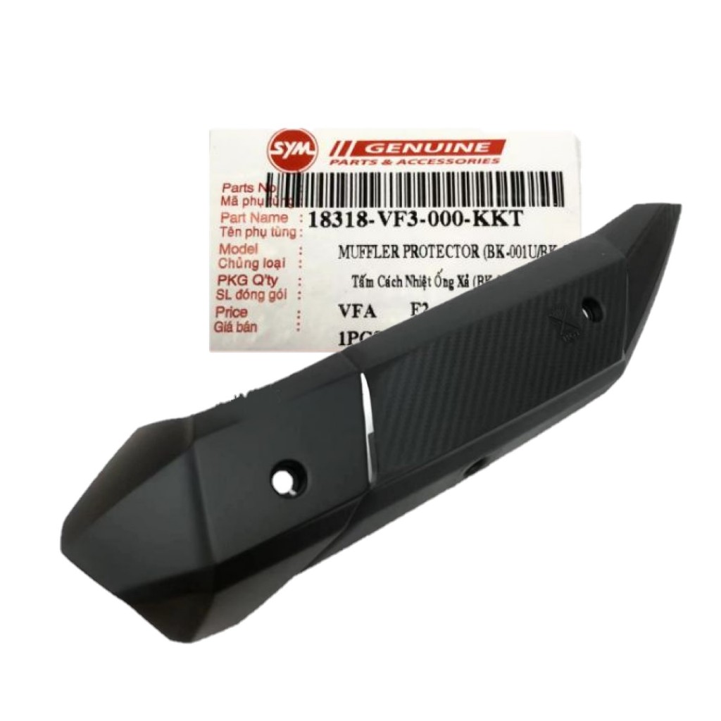 SYM VFA Muffler Protector - 18318-VF3-000-KKT (100% Original) | Shopee ...
